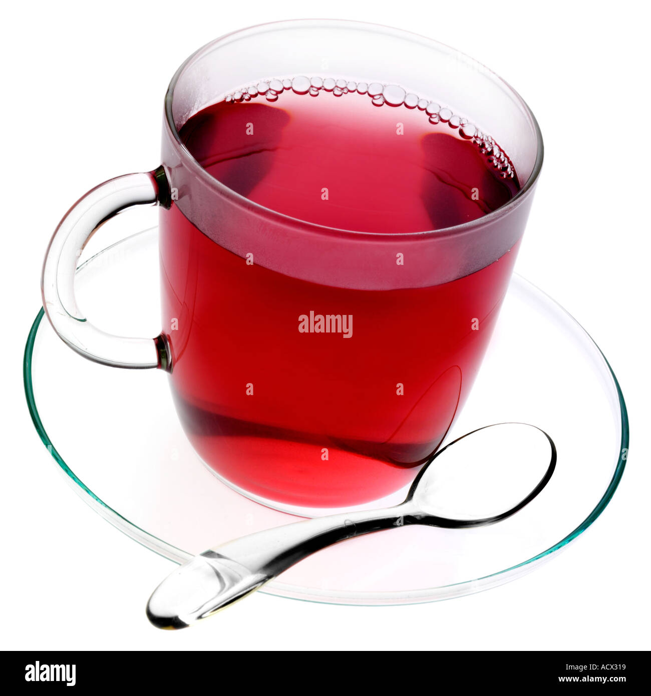 RASPBERRY FRUIT TEA CUT OUT Stock Photo - Alamy