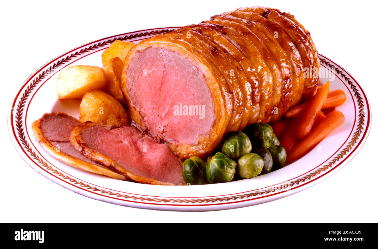 ROAST BEEF CUT OUT Stock Photo - Alamy