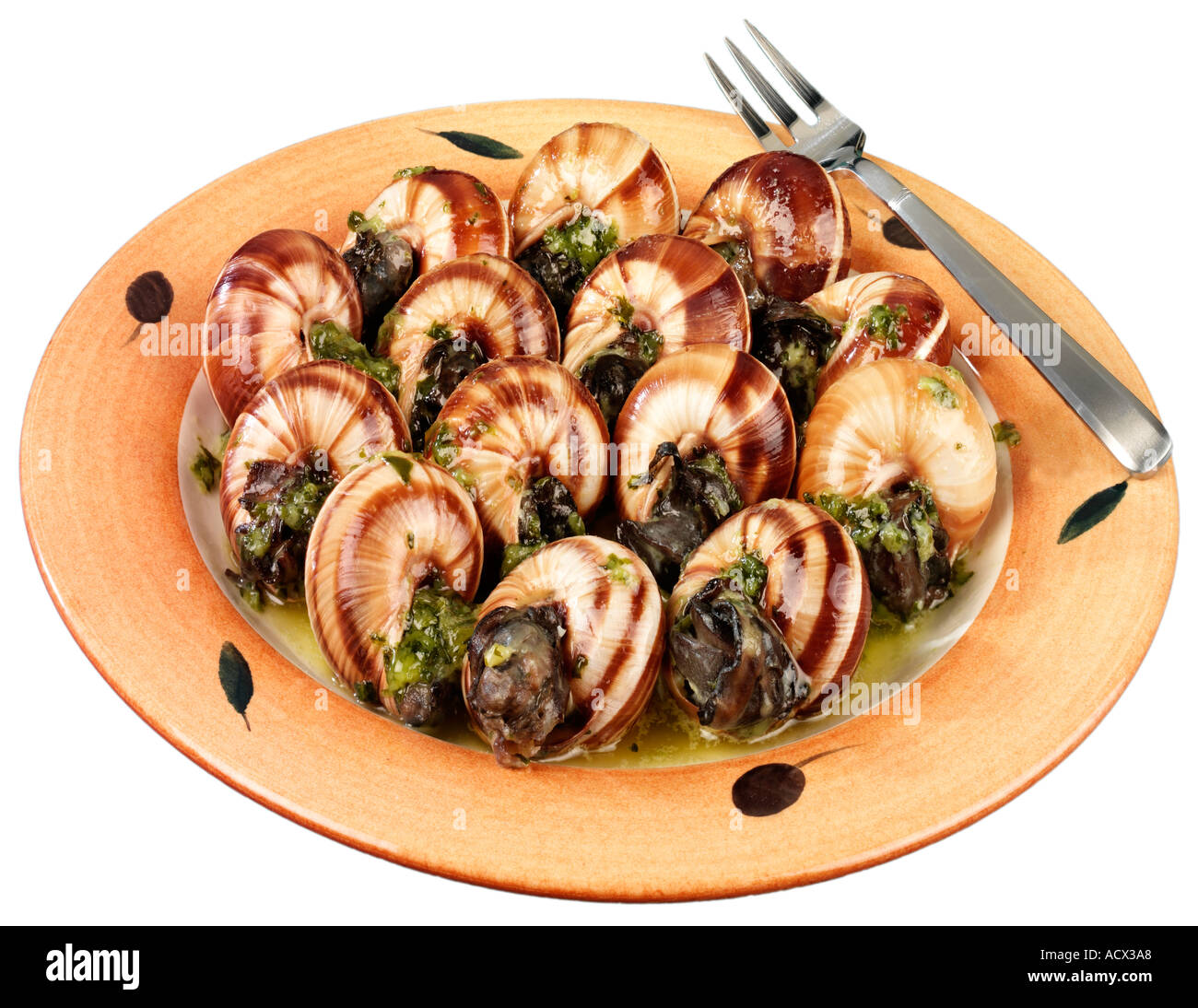 SNAILS ESCARGOT CUT OUT Stock Photo - Alamy