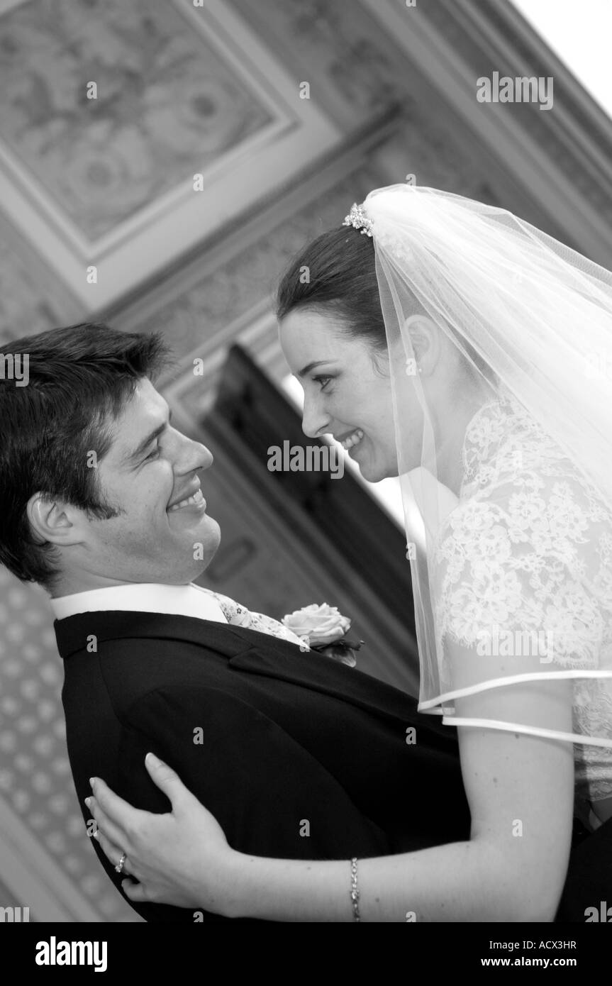 First dance together marriage Black and White Stock Photos & Images - Alamy