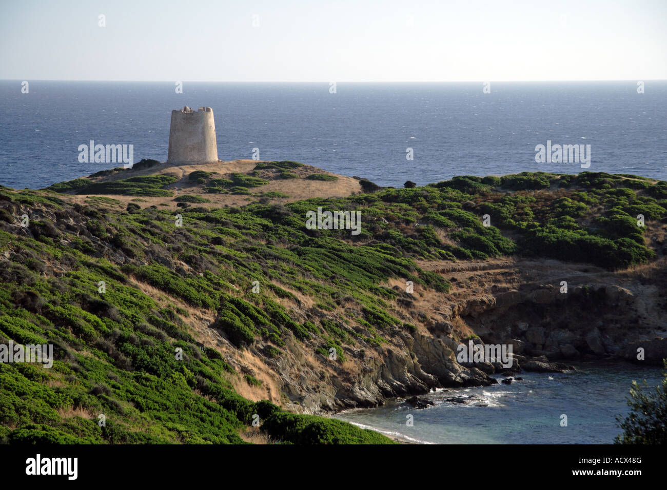 Pixinnì Tower (Torre di Piscinni) - Teulada, Cagliari, Sardinia, Italy ...