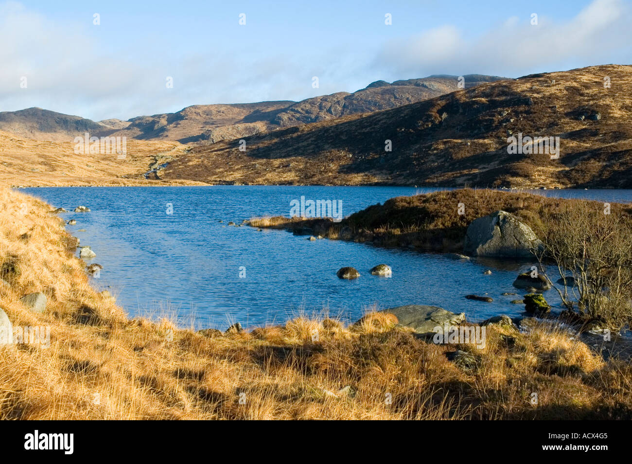 Loch Valley in the Galloway Hills, Dumfries and Galloway, Scotland, UK ...