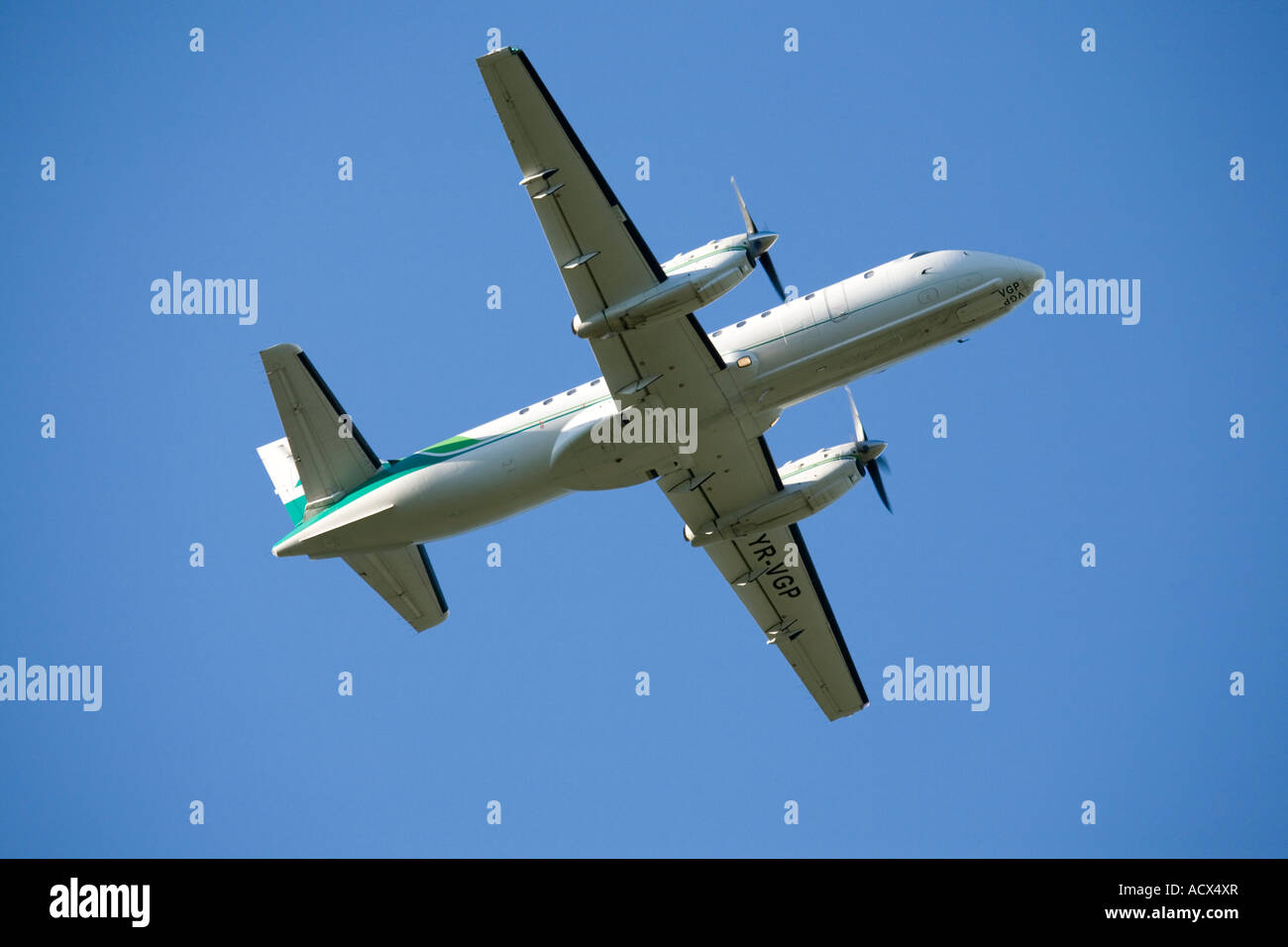 Holiday plane taking off Cut Out Stock Images & Pictures - Alamy