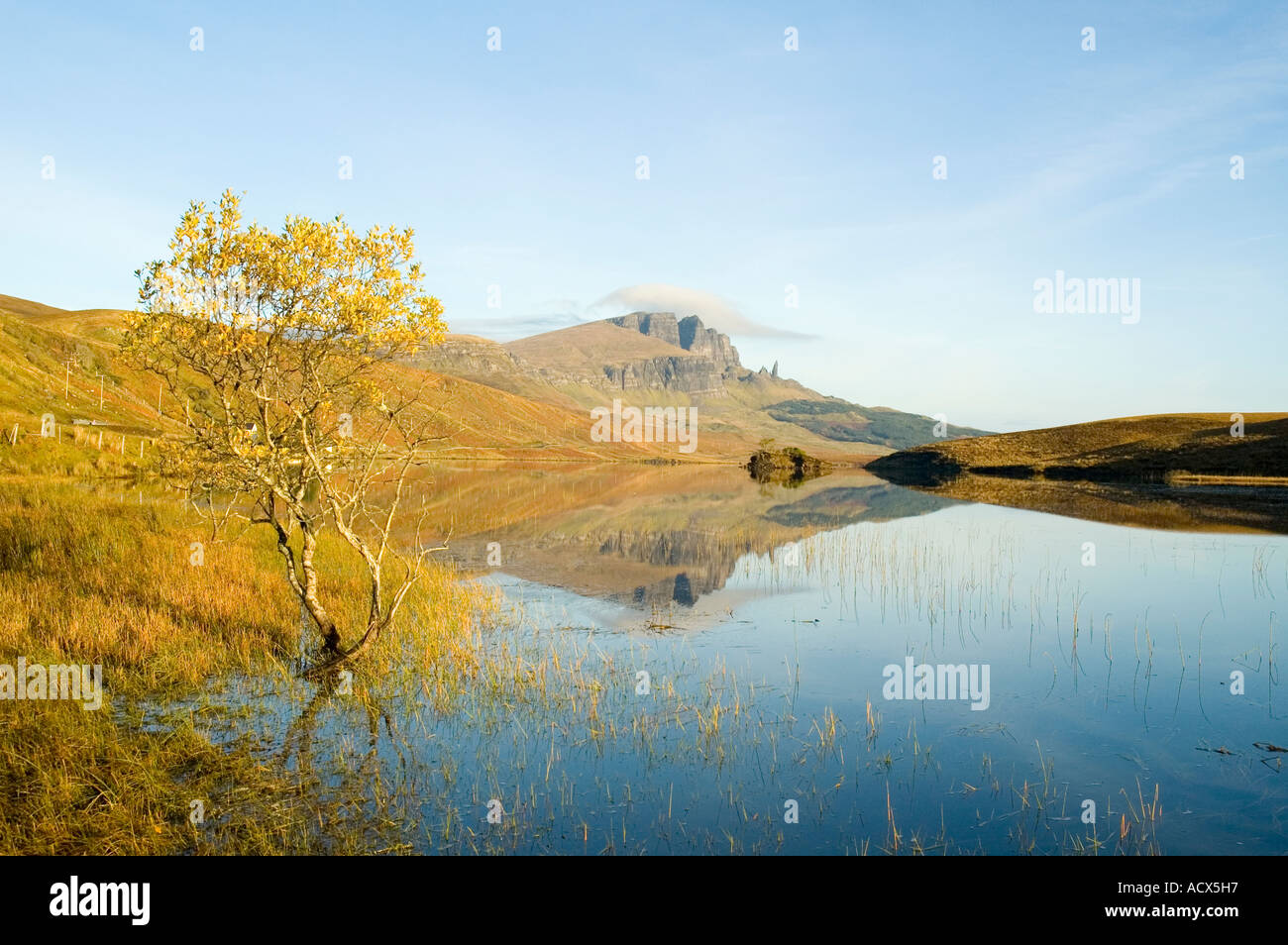 The Storr and Loch Fada, Trotternish, Isle of Skye, Scotland, UK Stock ...
