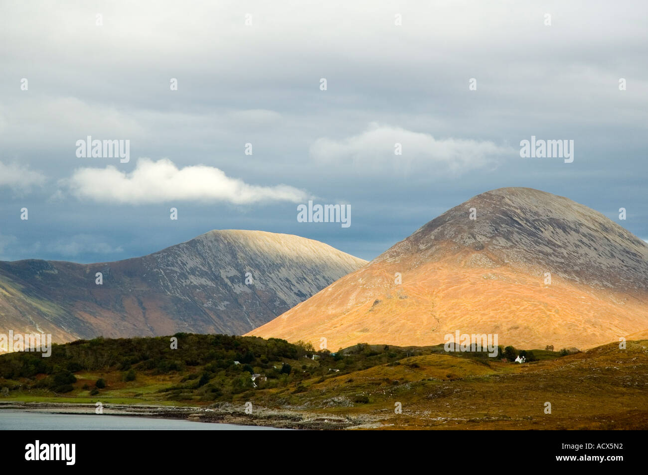 The Bheinn na Caillich group of hills over Torrin, Isle of Skye ...