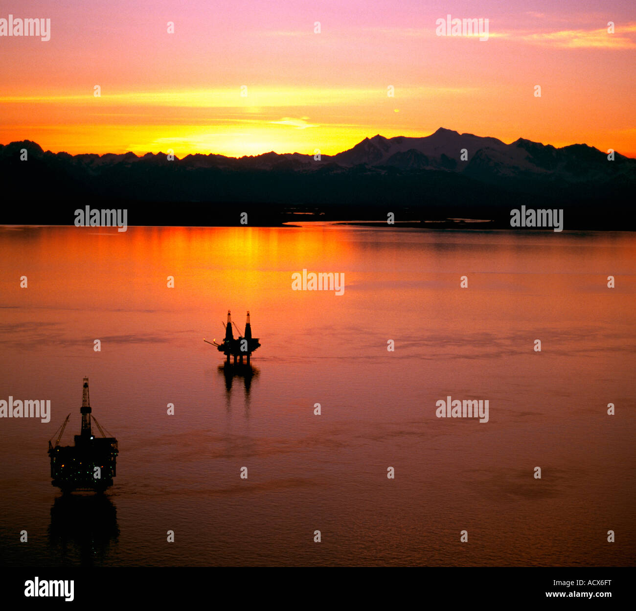 Drilling Platform Cook Inlet High Resolution Stock Photography and ...