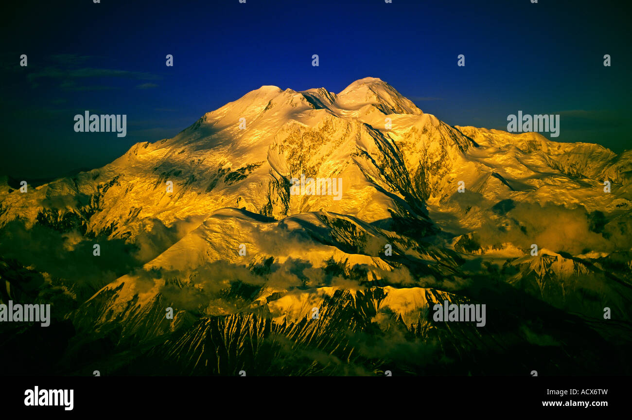 Aerial photo tallest mountain in hi-res stock photography and images ...
