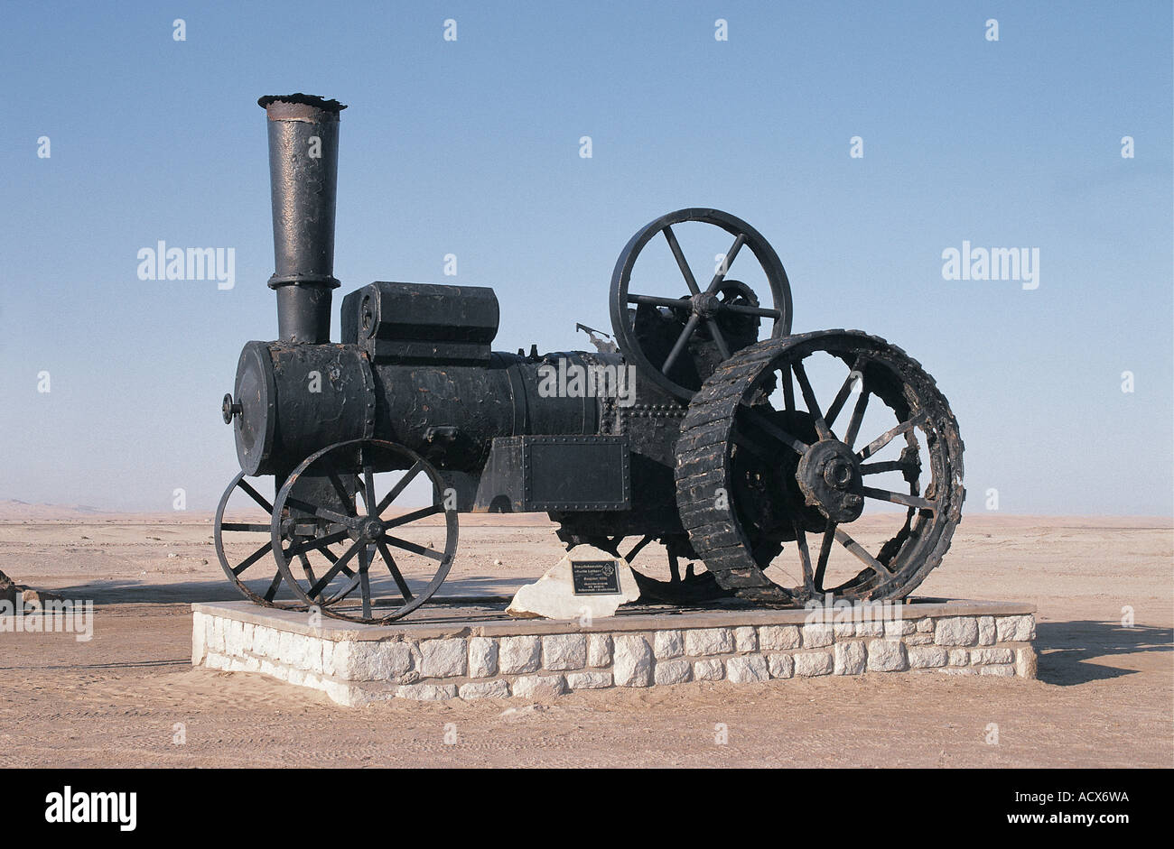 Old 1896 Steam Traction Engine known as Martin Luther abandoned on the ...