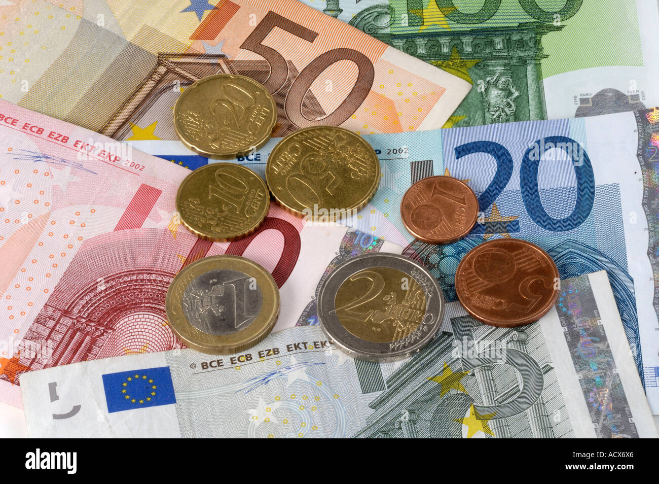 Euro notes Stock Photo - Alamy