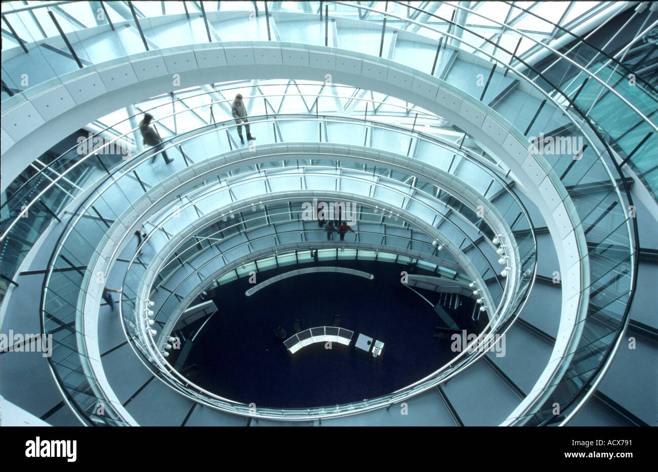 City hall london stairs hi-res stock photography and images - Alamy