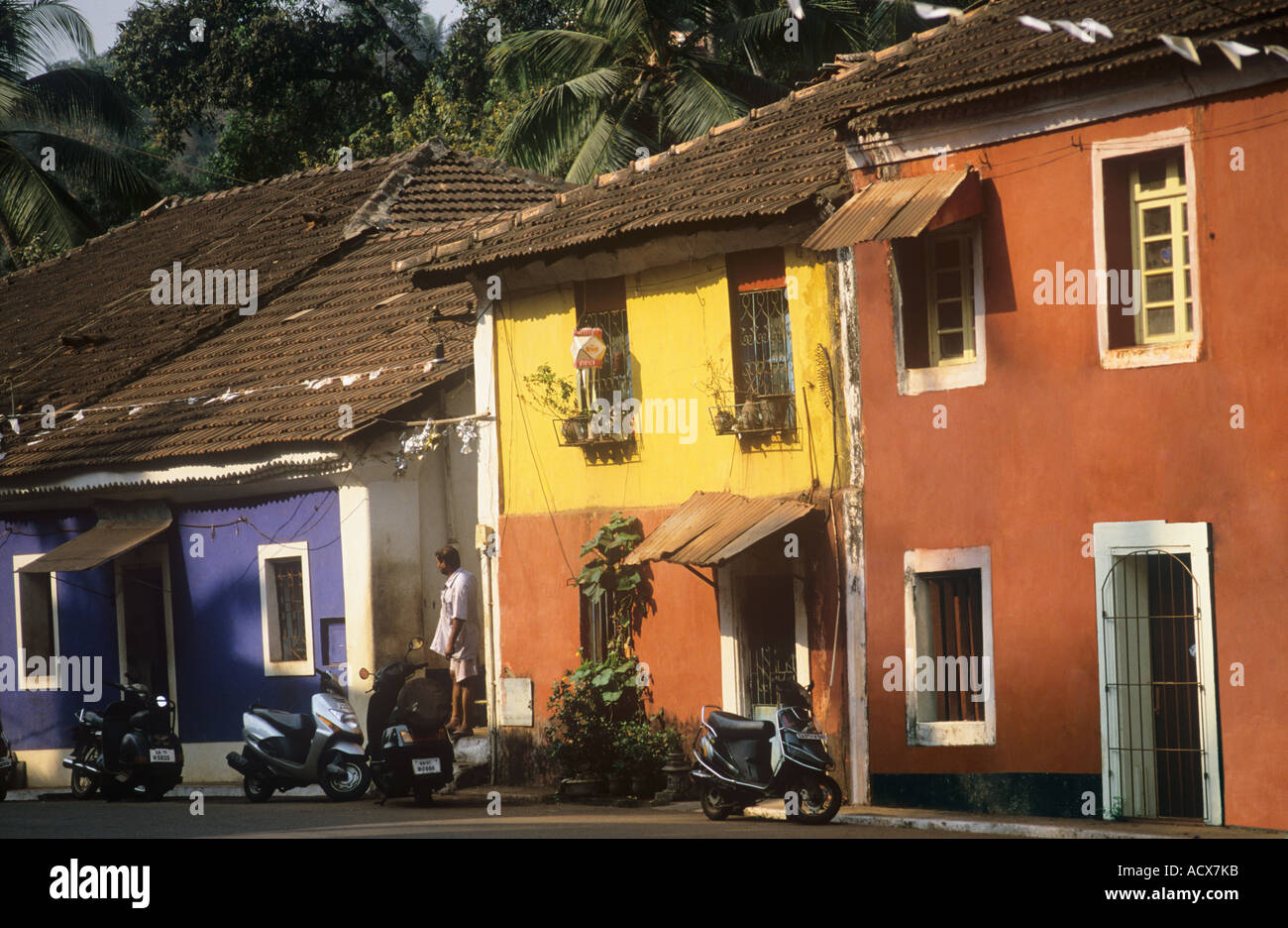 Colourful Goa Houses High Resolution Stock Photography and Images - Alamy