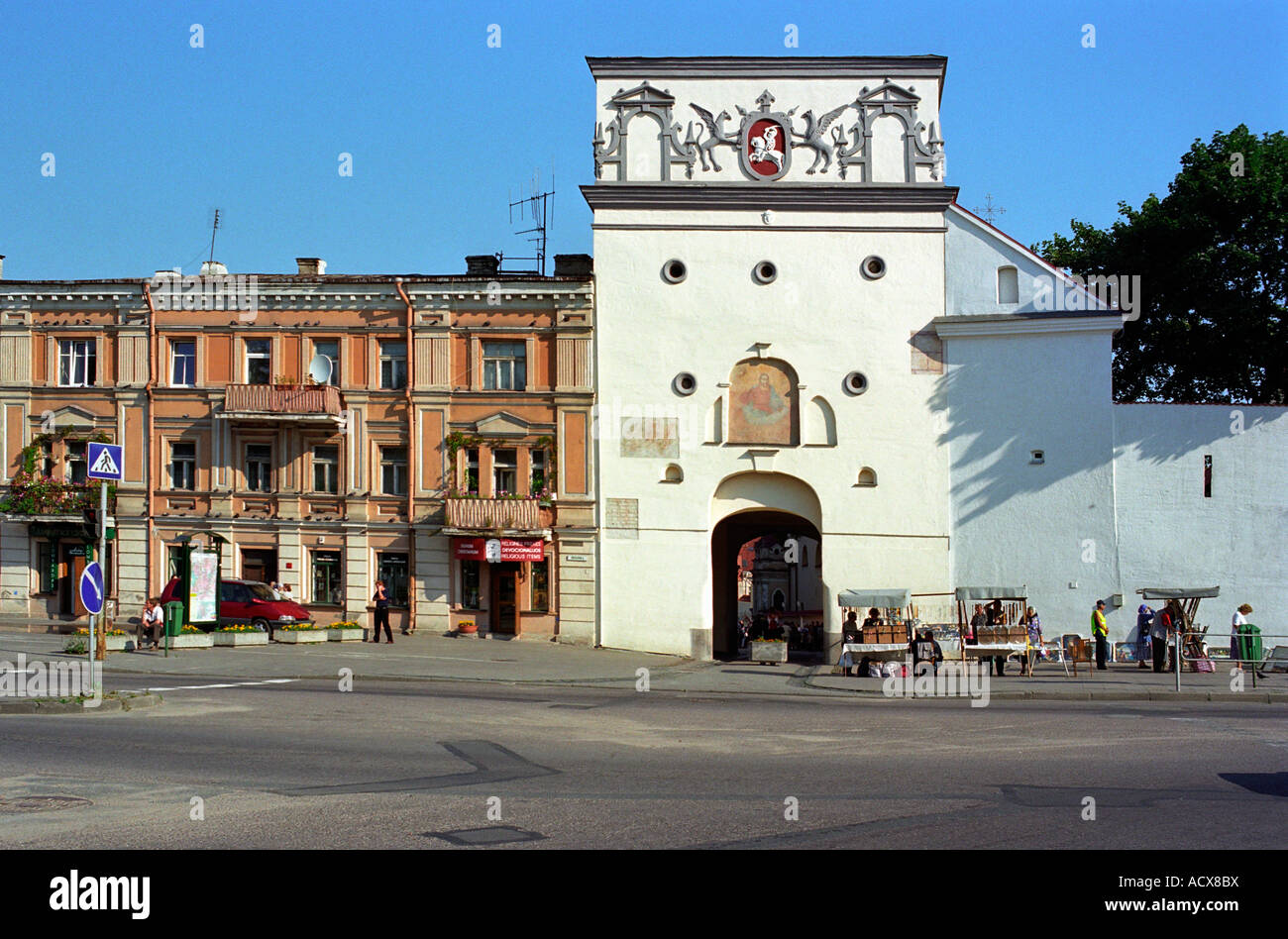 Gate of Dawn in Vilnius, Lithuania Stock Photo - Alamy