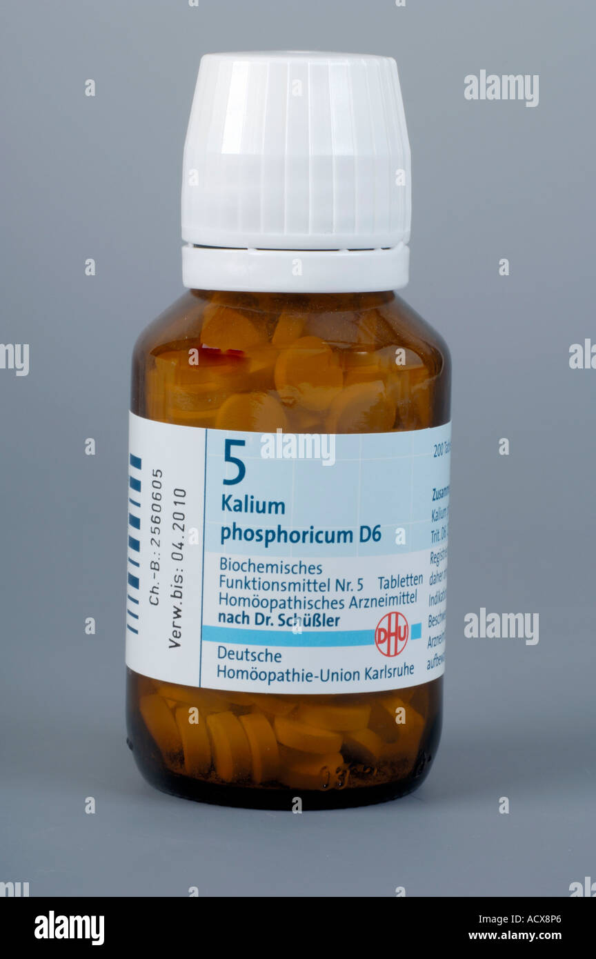 Schuessler salt hi-res stock photography and images - Alamy