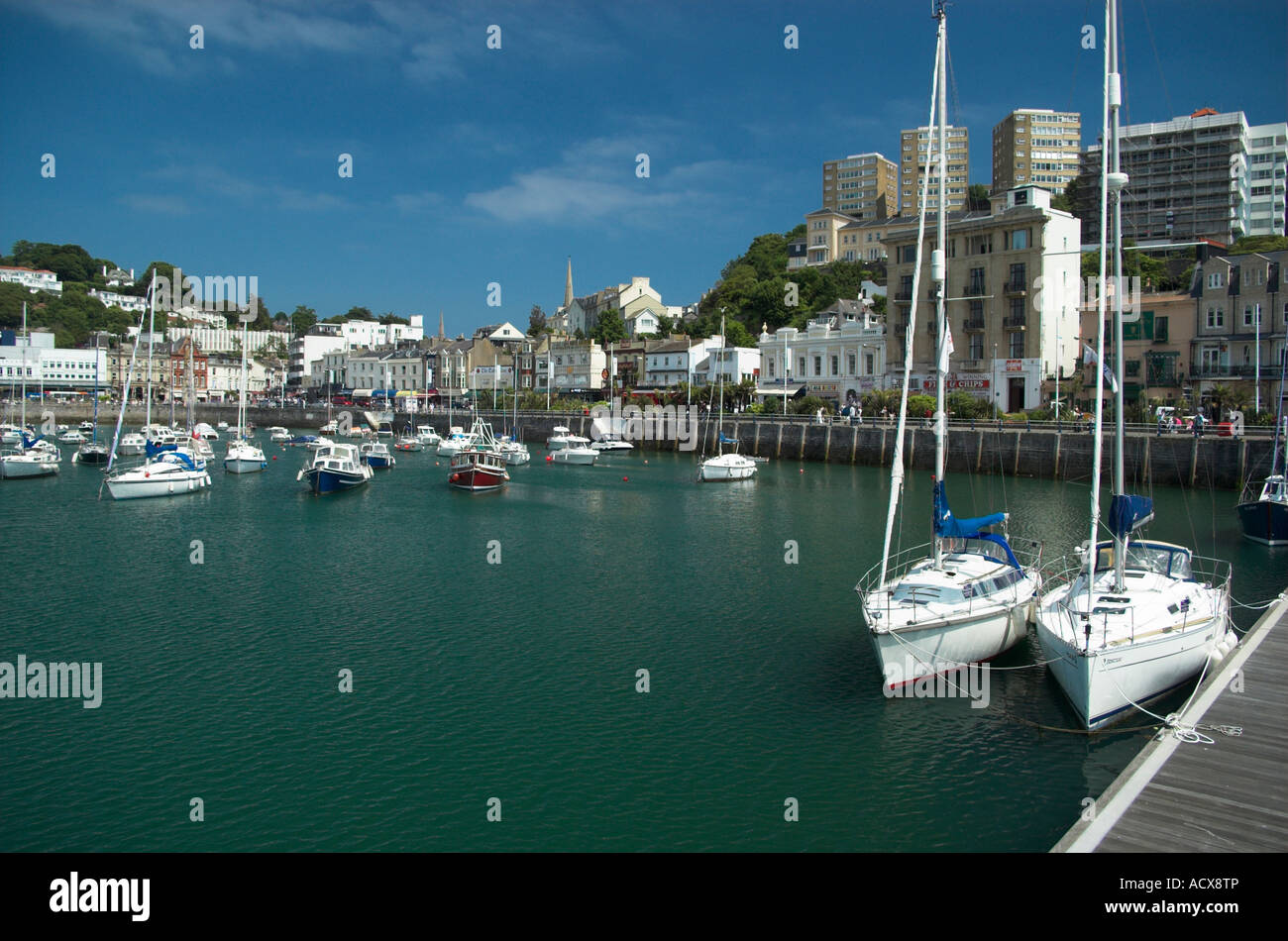 Torquay promenade sea front hi-res stock photography and images - Alamy