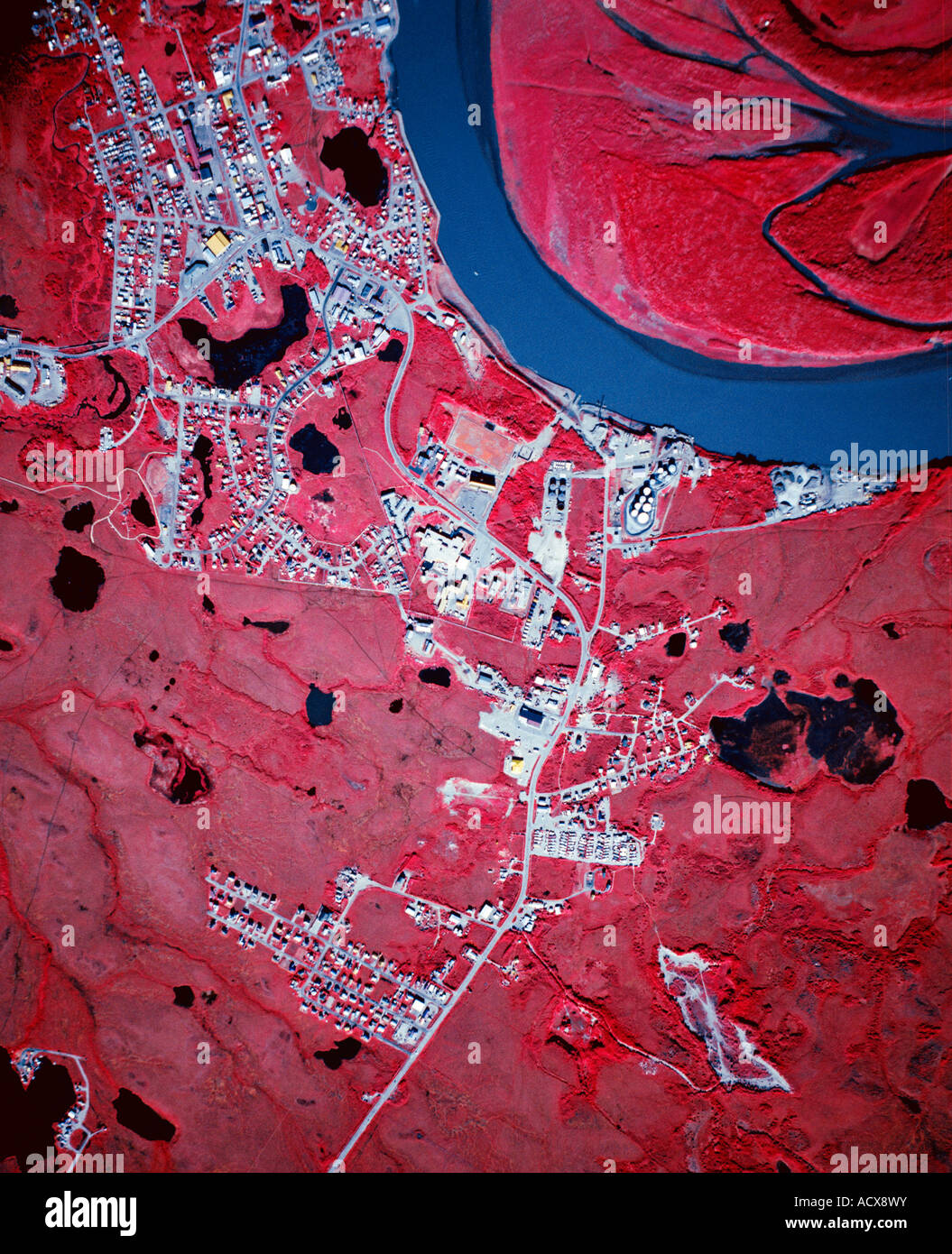 Bethel alaska aerial hi-res stock photography and images - Alamy