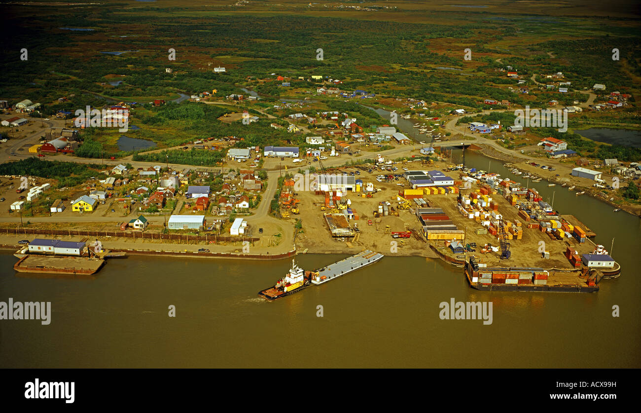 Bethel Alaska Aerial High Resolution Stock Photography and Images - Alamy