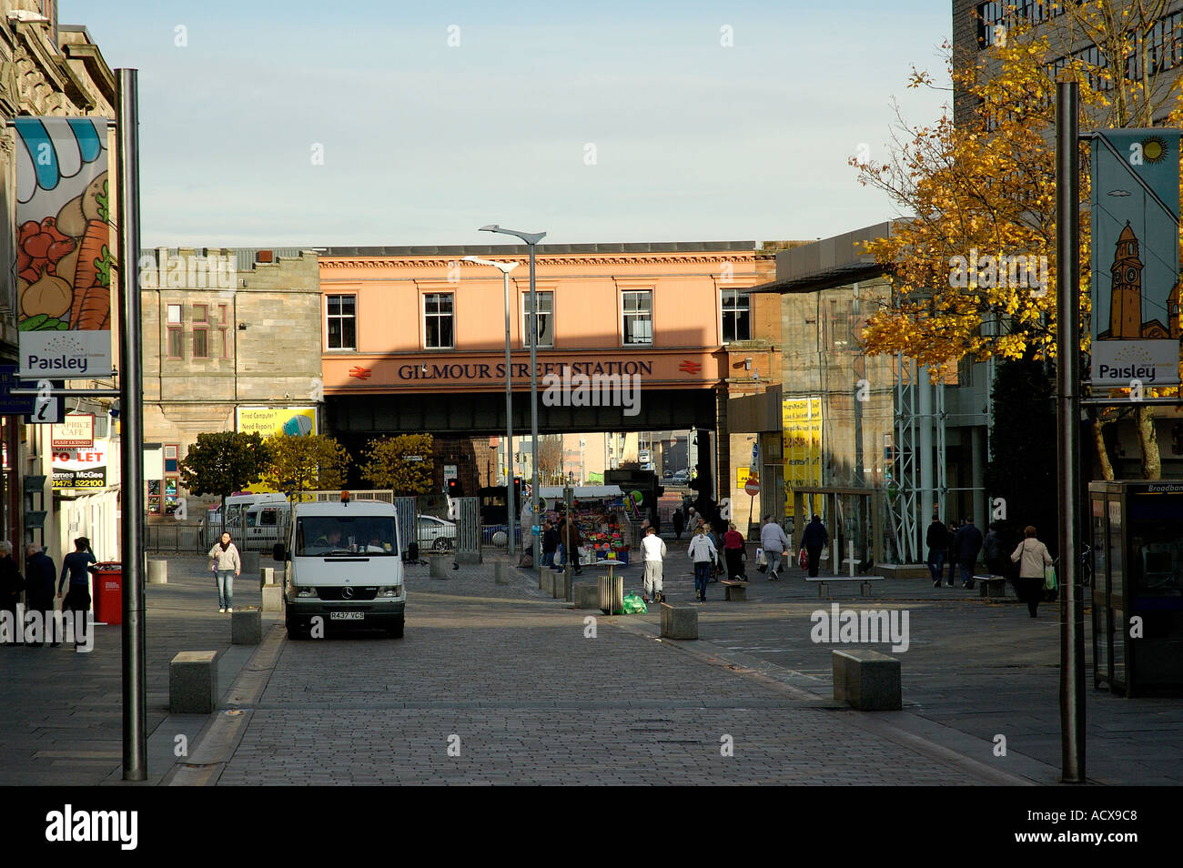 Gilmour Street railway station Paisley Scotland Europe Stock Photo - Alamy