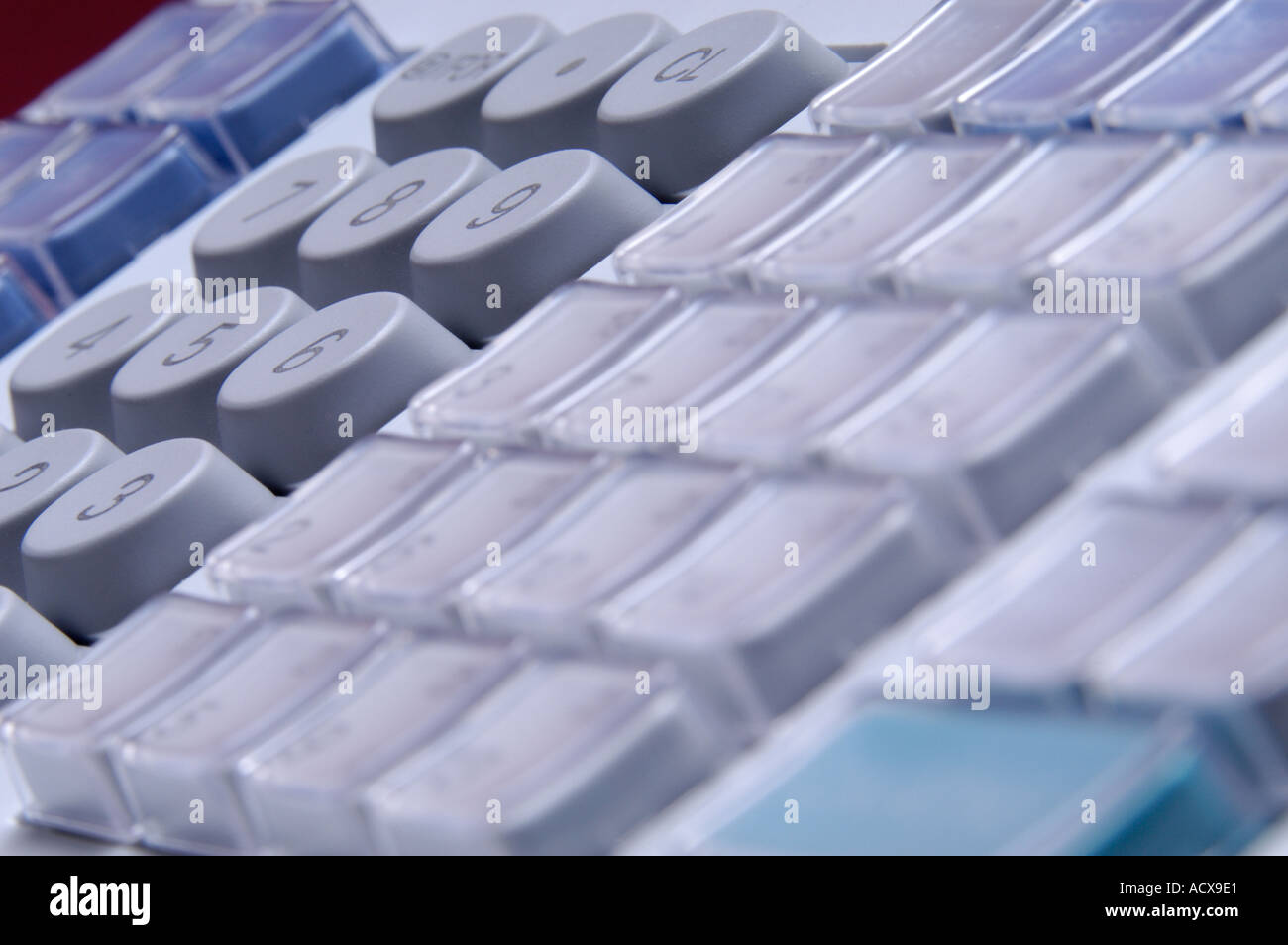 cash register keys Stock Photo - Alamy