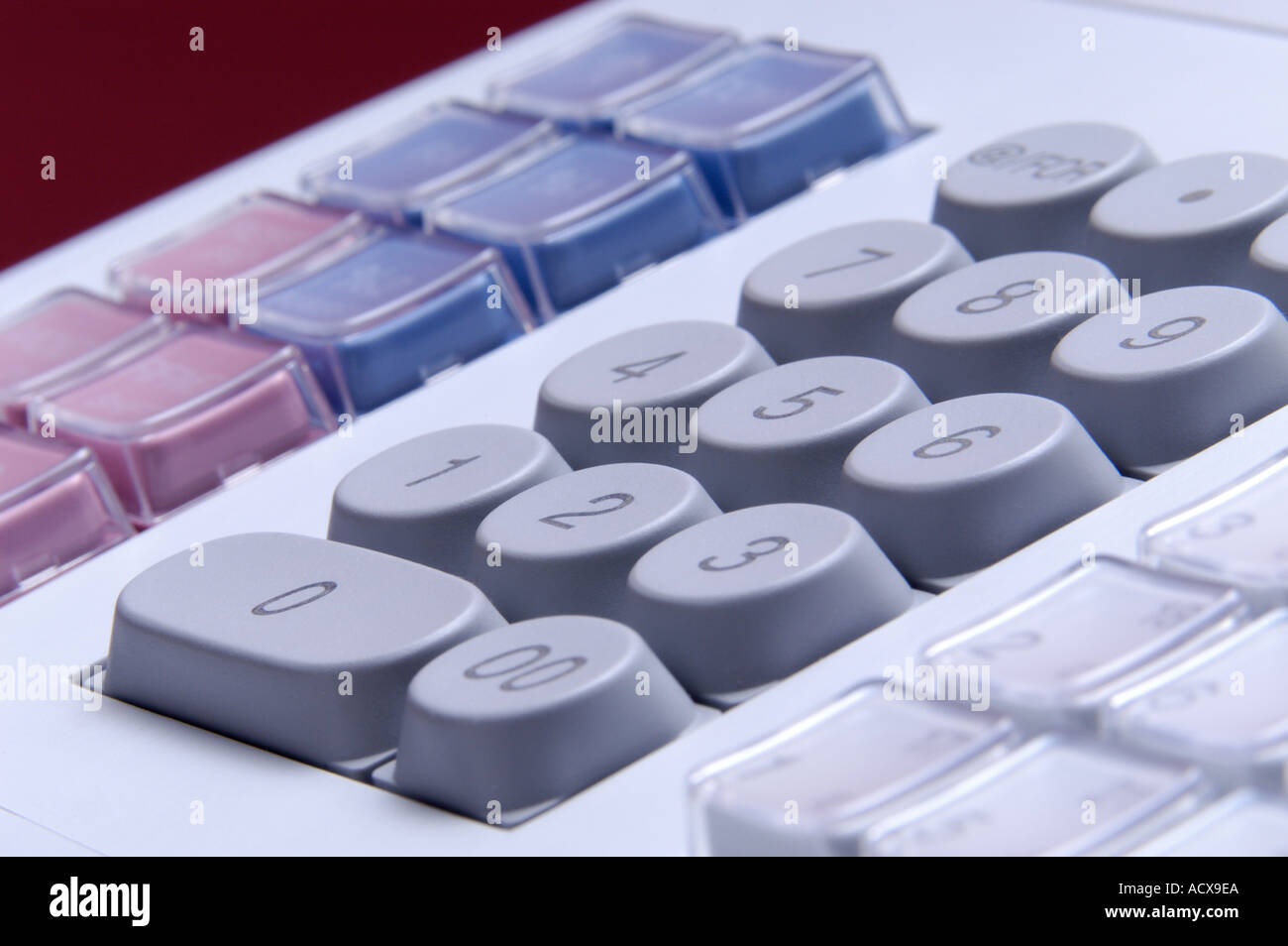 cash register keys Stock Photo - Alamy