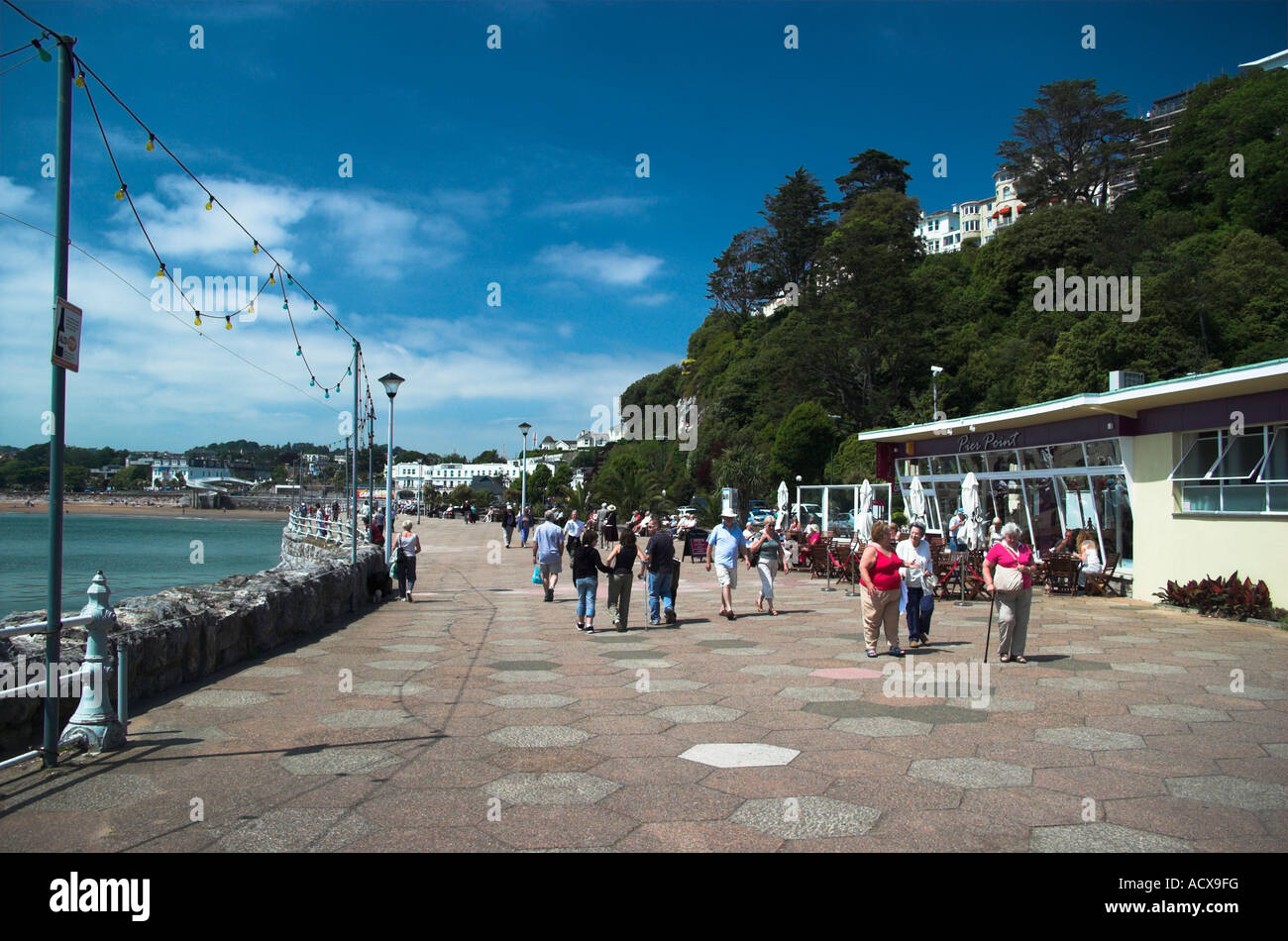 Torquay promenade sea front hi-res stock photography and images - Alamy