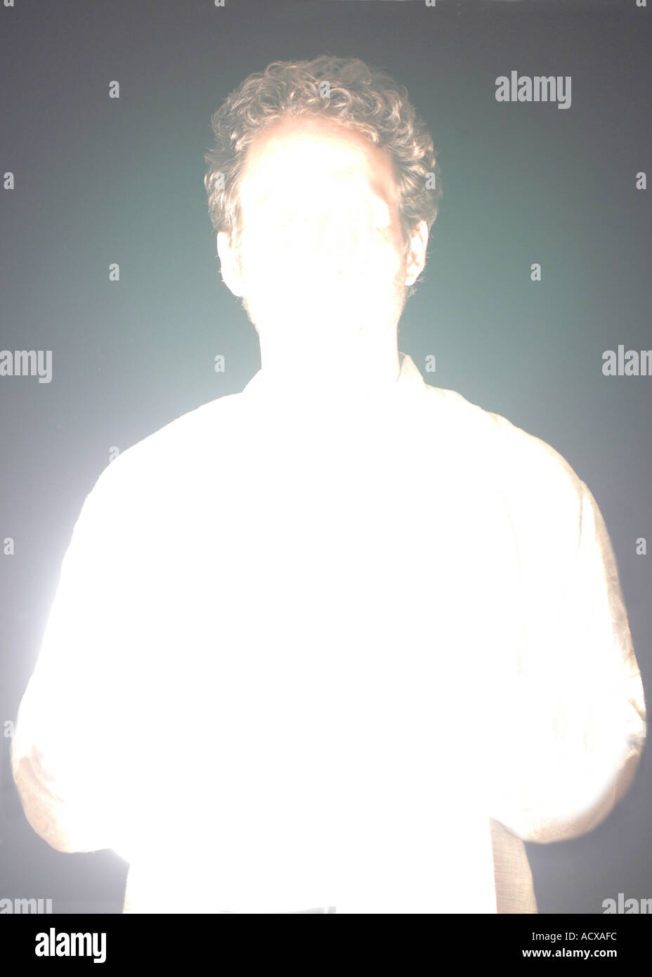 Man emanating light hi-res stock photography and images - Alamy