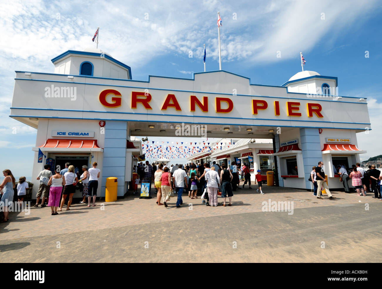 The Grand Pier, Weston Super Mare,U.K Stock Photo - Alamy