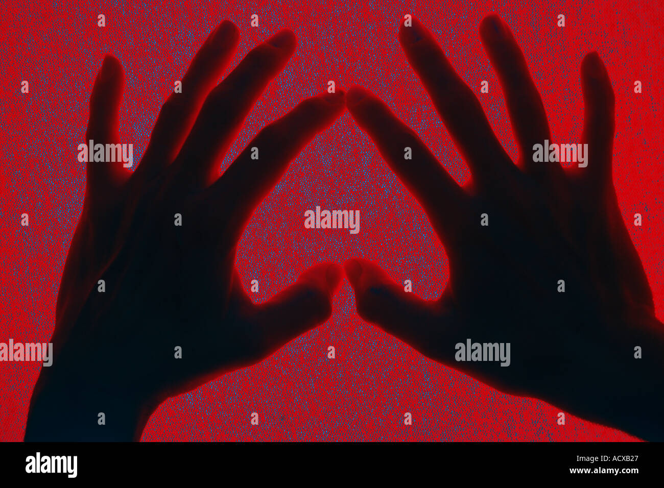 Mother hands forming heart hi-res stock photography and images - Alamy