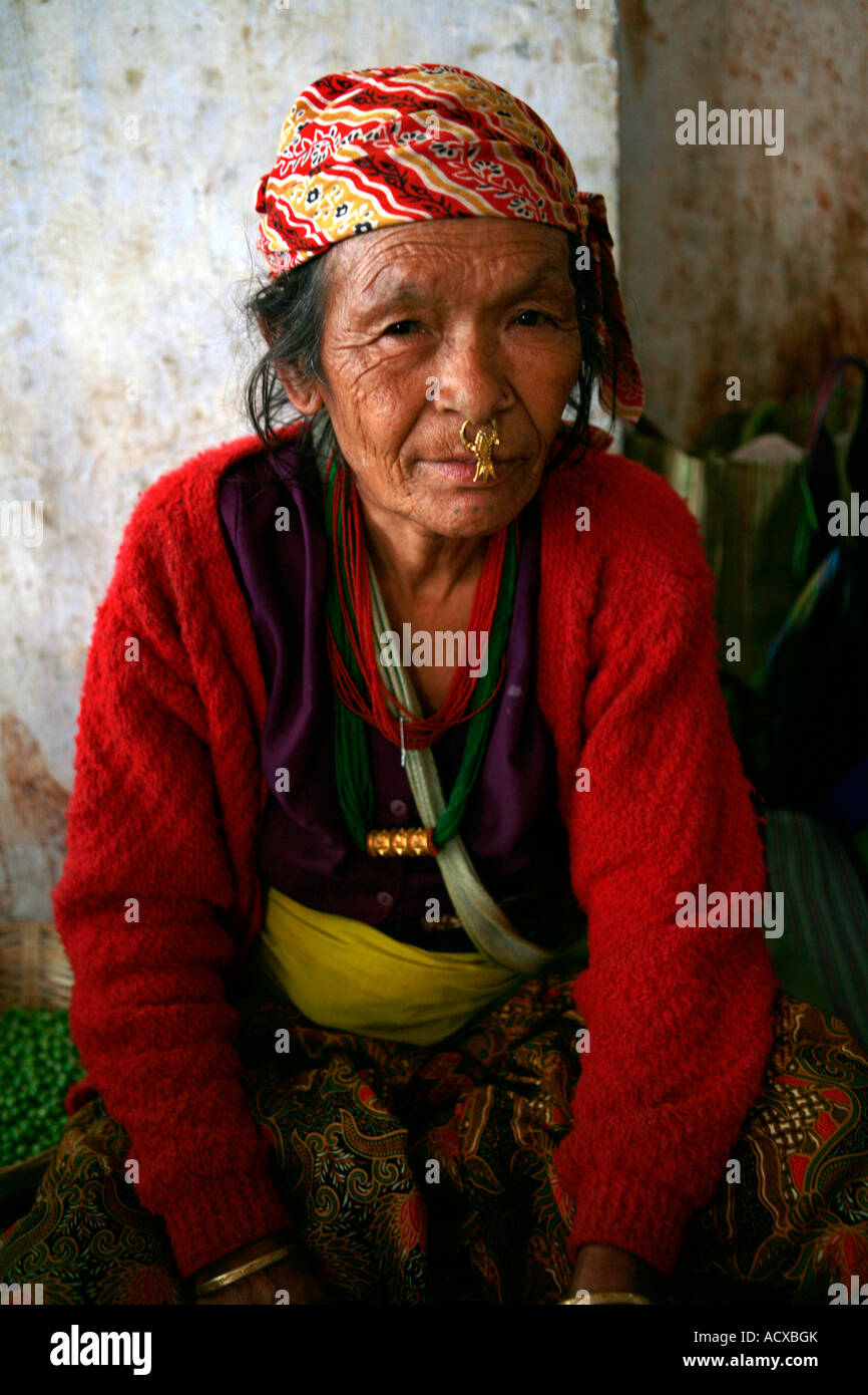 Sikkimese woman hi-res stock photography and images - Alamy