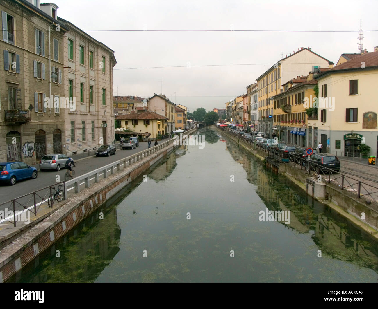 Navigli Quarter Milan Italy Europe Stock Photo - Alamy