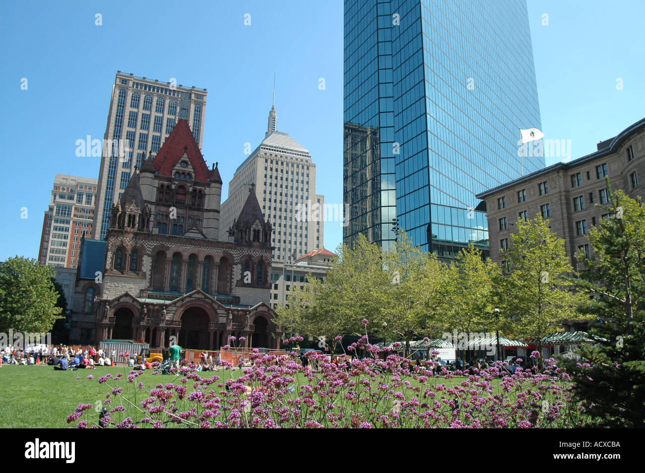 Boston copley plaza hi-res stock photography and images - Alamy