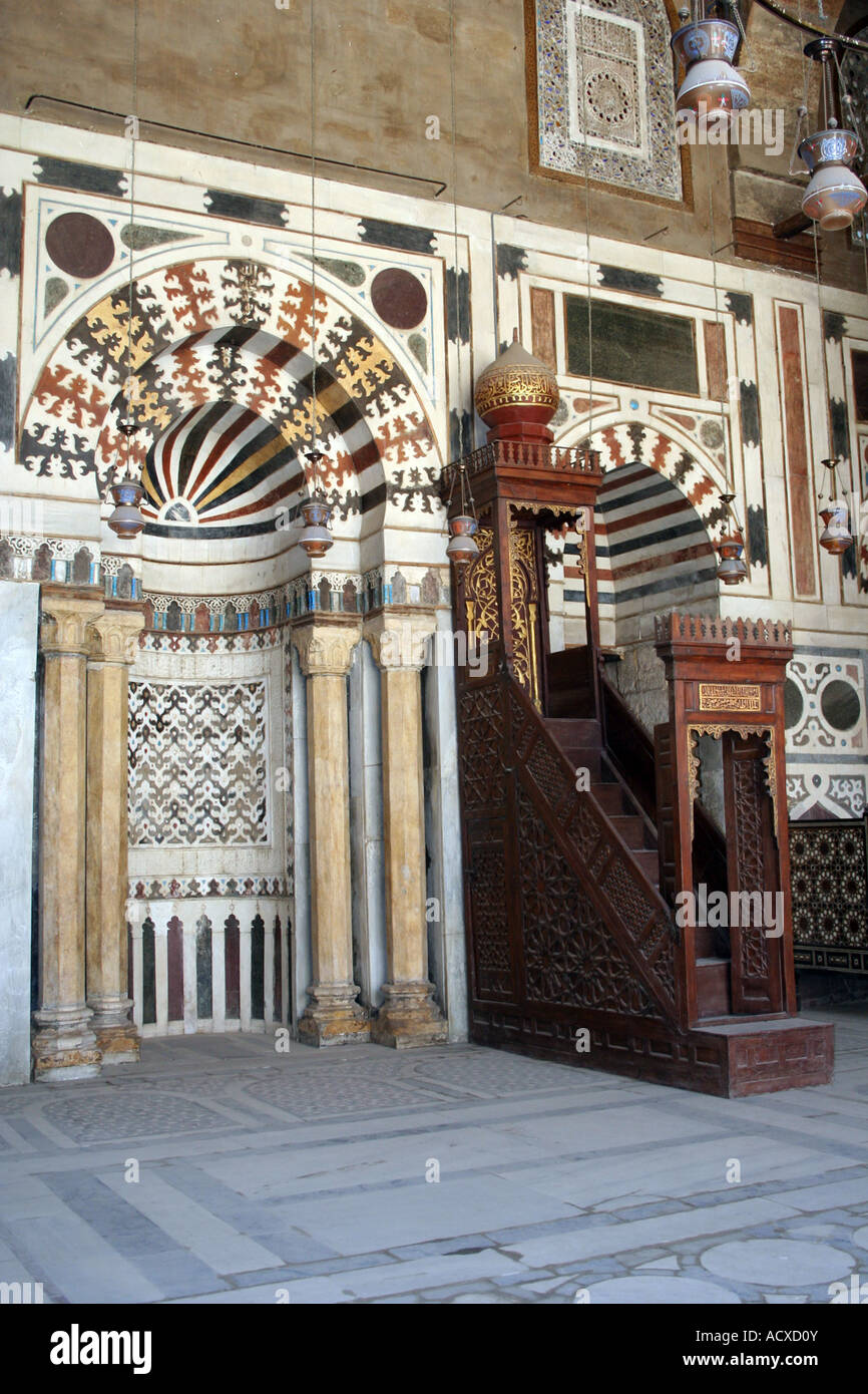 Mosque of Sultan Barquq in cairo Stock Photo - Alamy