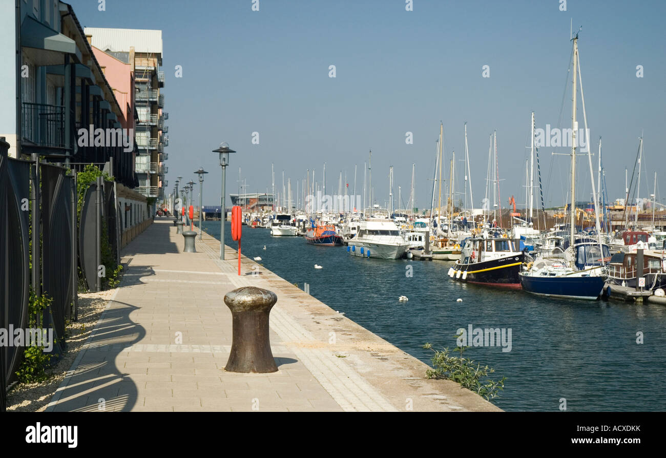Portishead Quay Marina Portishead Somerset England Stock Photo - Alamy