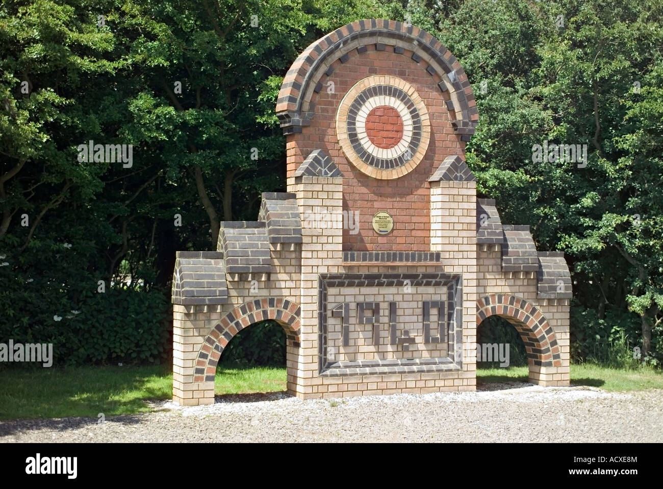 Battle of Britain Memorial at Capel-le-Ferne near Fokestone, Kent Stock ...