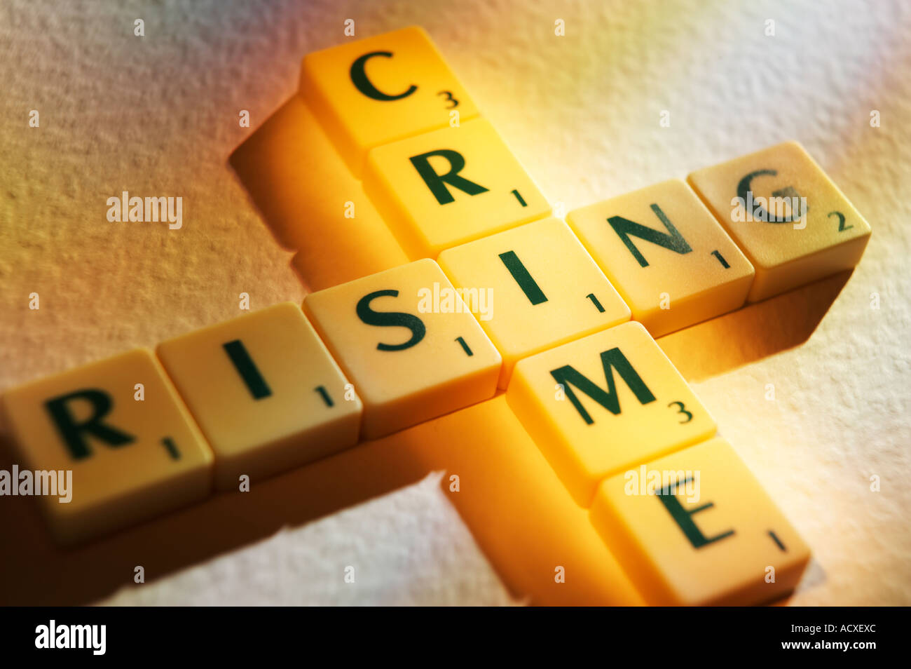 Crime letter hi-res stock photography and images - Alamy