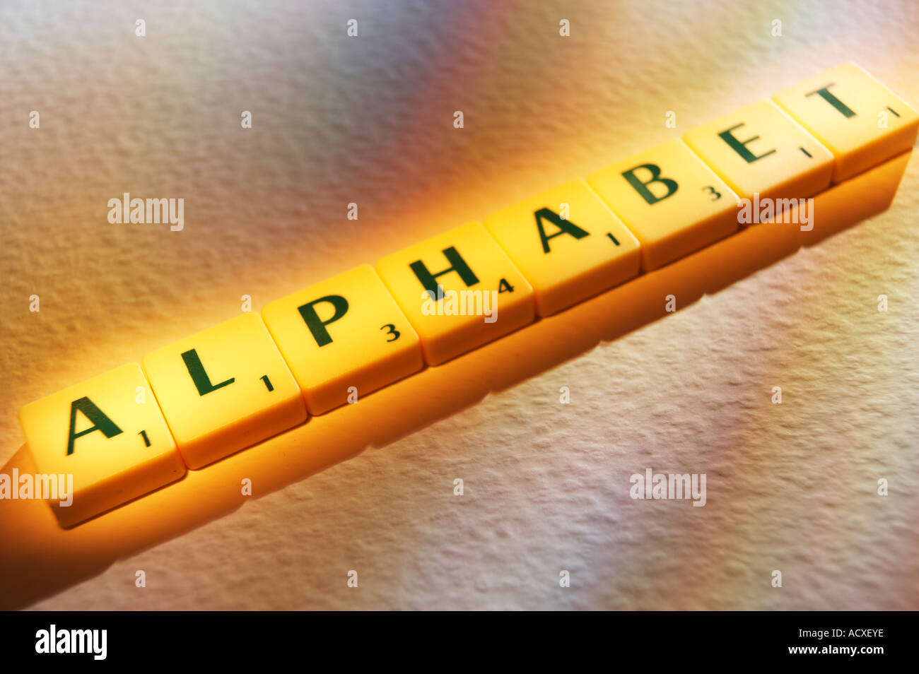 Scrabble letters alphabet hi-res stock photography and images - Alamy