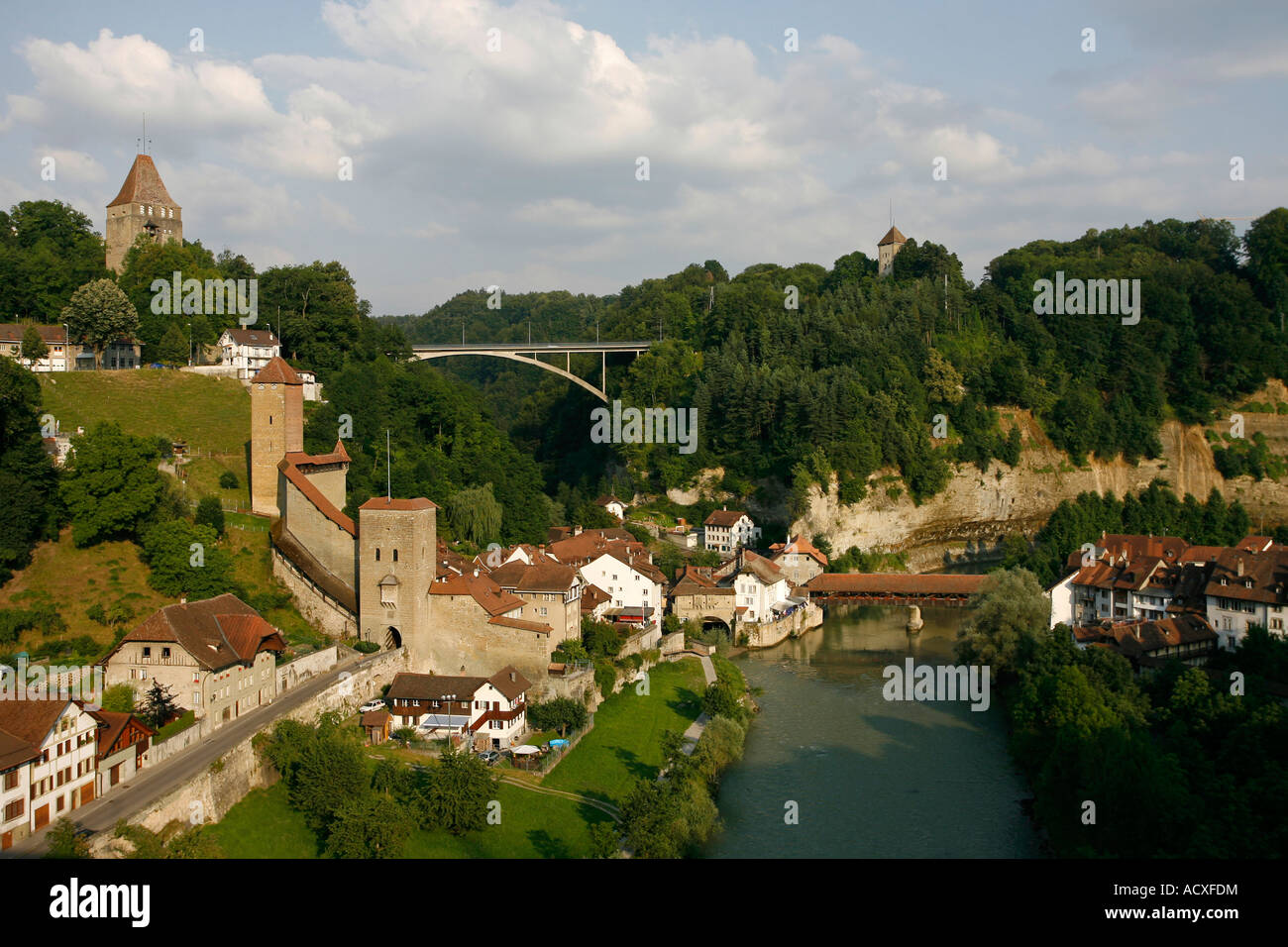 Fribourg Switzerland Europe Stock Photo - Alamy