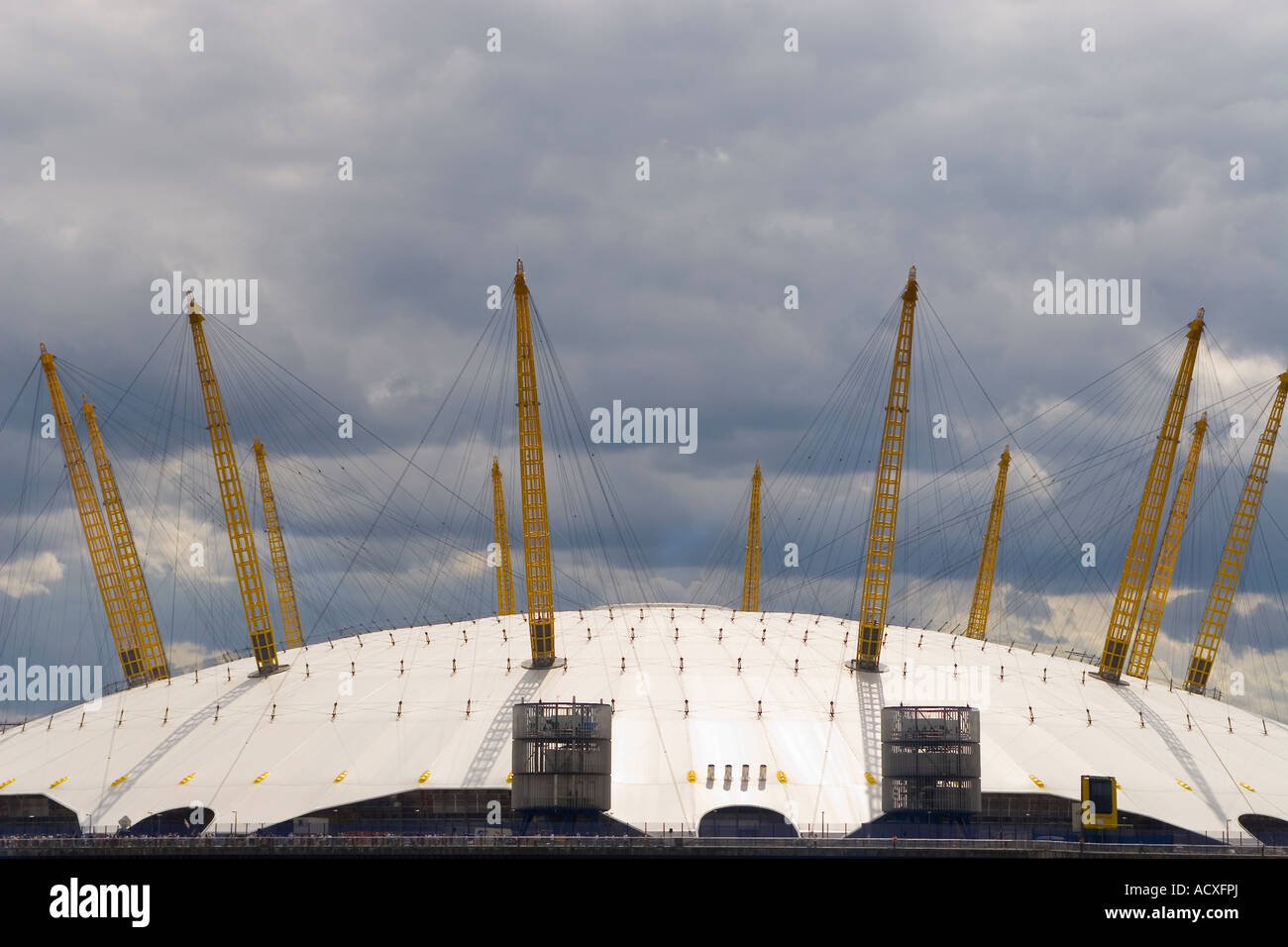 The O2 Arena formerly the Millennium Dome in the docklands area of ...