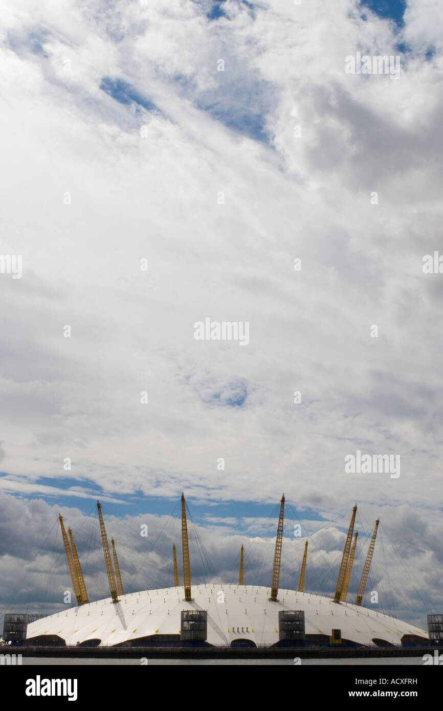 The o2 Arena formerly the Millennium Dome in the docklands area of ...