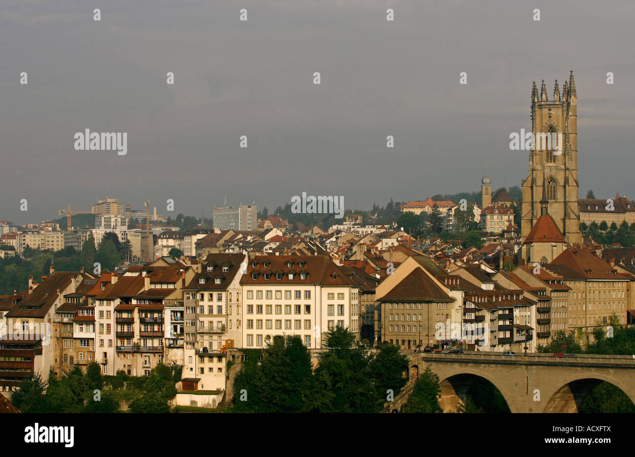 Cathedrale st nicolas fribourg hi-res stock photography and images - Alamy
