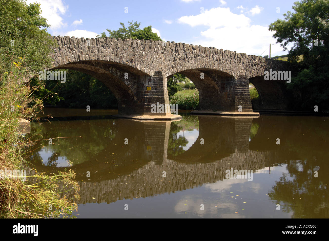 Bridge in Torrington North Devon England UK Stock Photo - Alamy