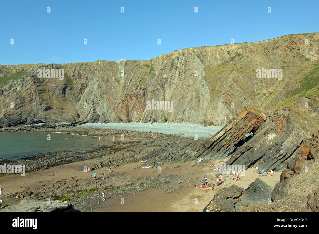 Hartland Quay in North Devon England UK Stock Photo - Alamy