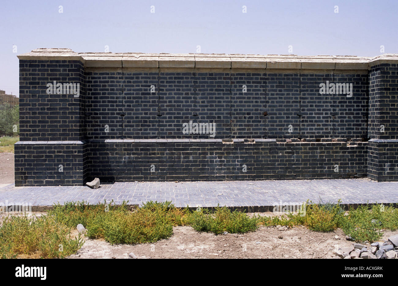 Basra Iraq British War Memorial looted and damaged the names of the ...