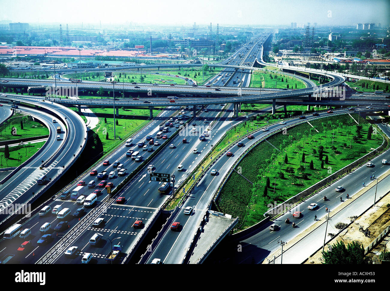 Traffic intersection beijing china hi-res stock photography and images ...