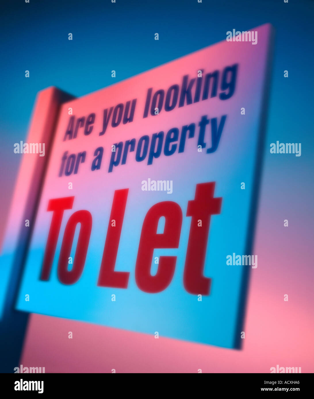 to let sign Stock Photo - Alamy
