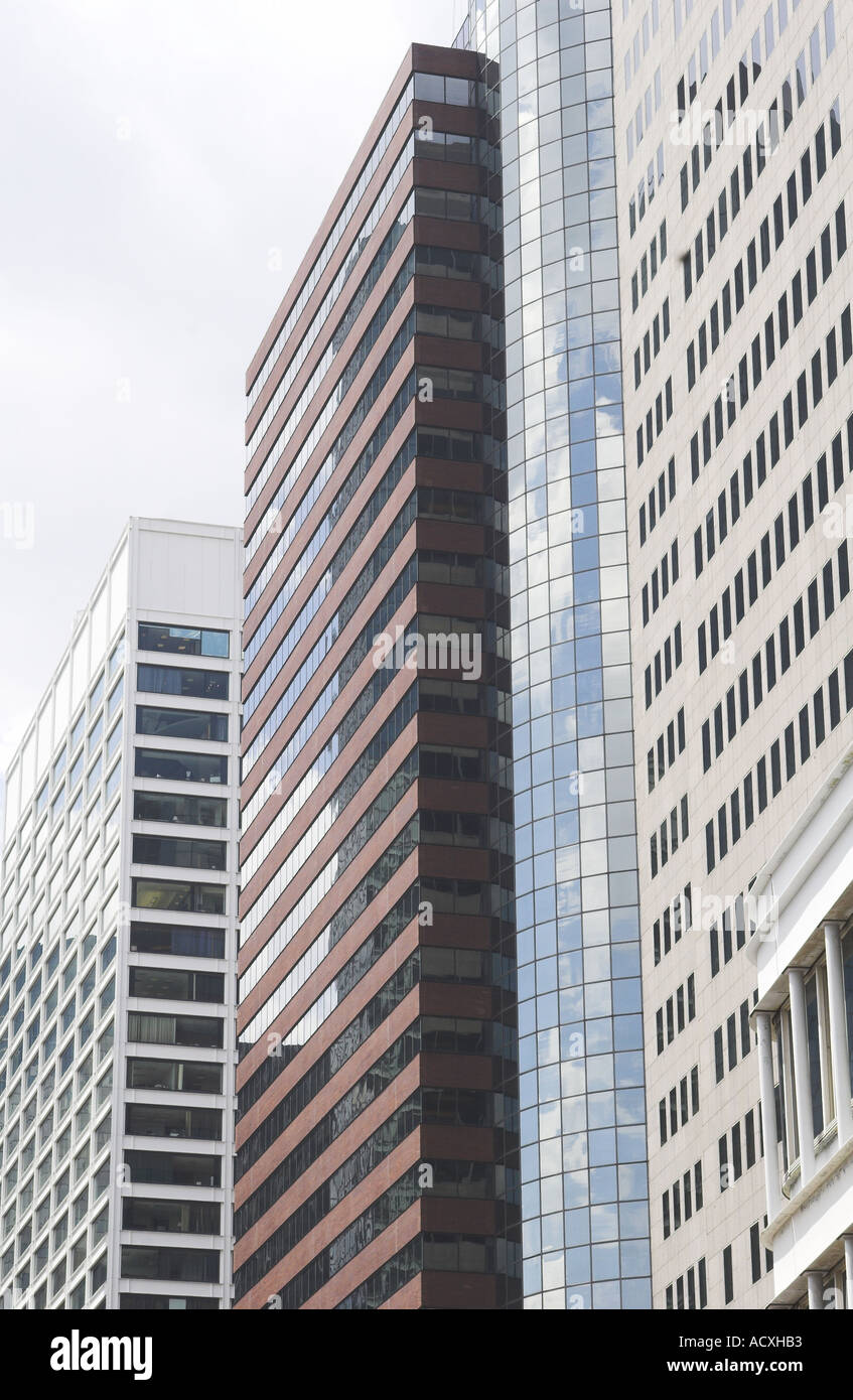 Side view of tall buildings in NYC Stock Photo - Alamy