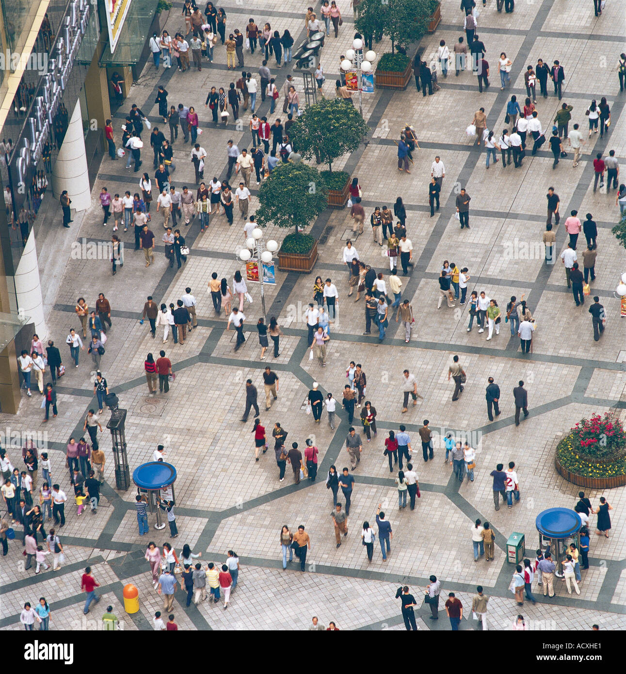 China population crowd hi-res stock photography and images - Alamy