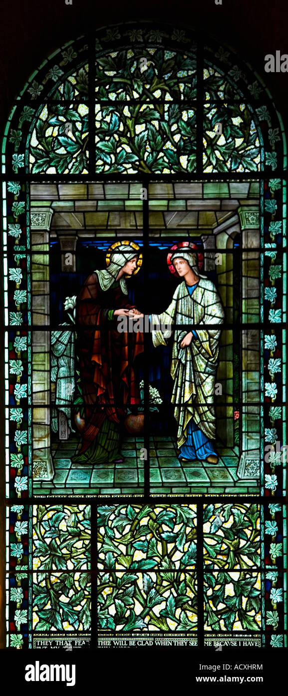 Winchester Cathedral PreRaphaelite Pre-Raphaelite stained glass window ...