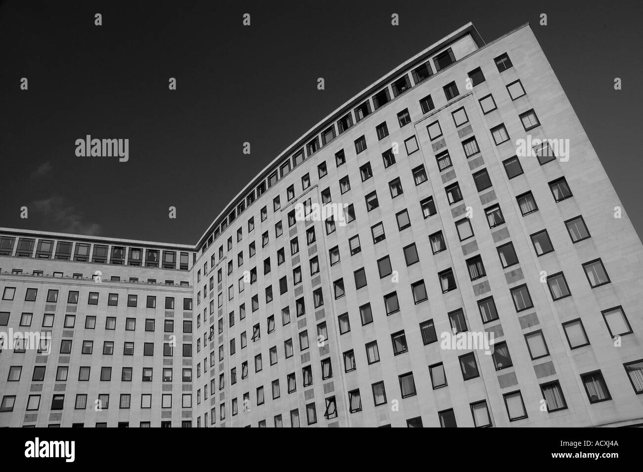 Office Building on Londons Southnbank Stock Photo - Alamy
