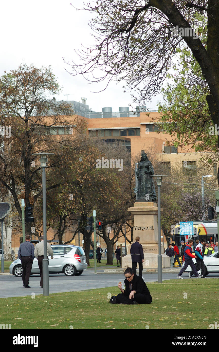 Victoria Square Adelaide Australia Stock Photo - Alamy