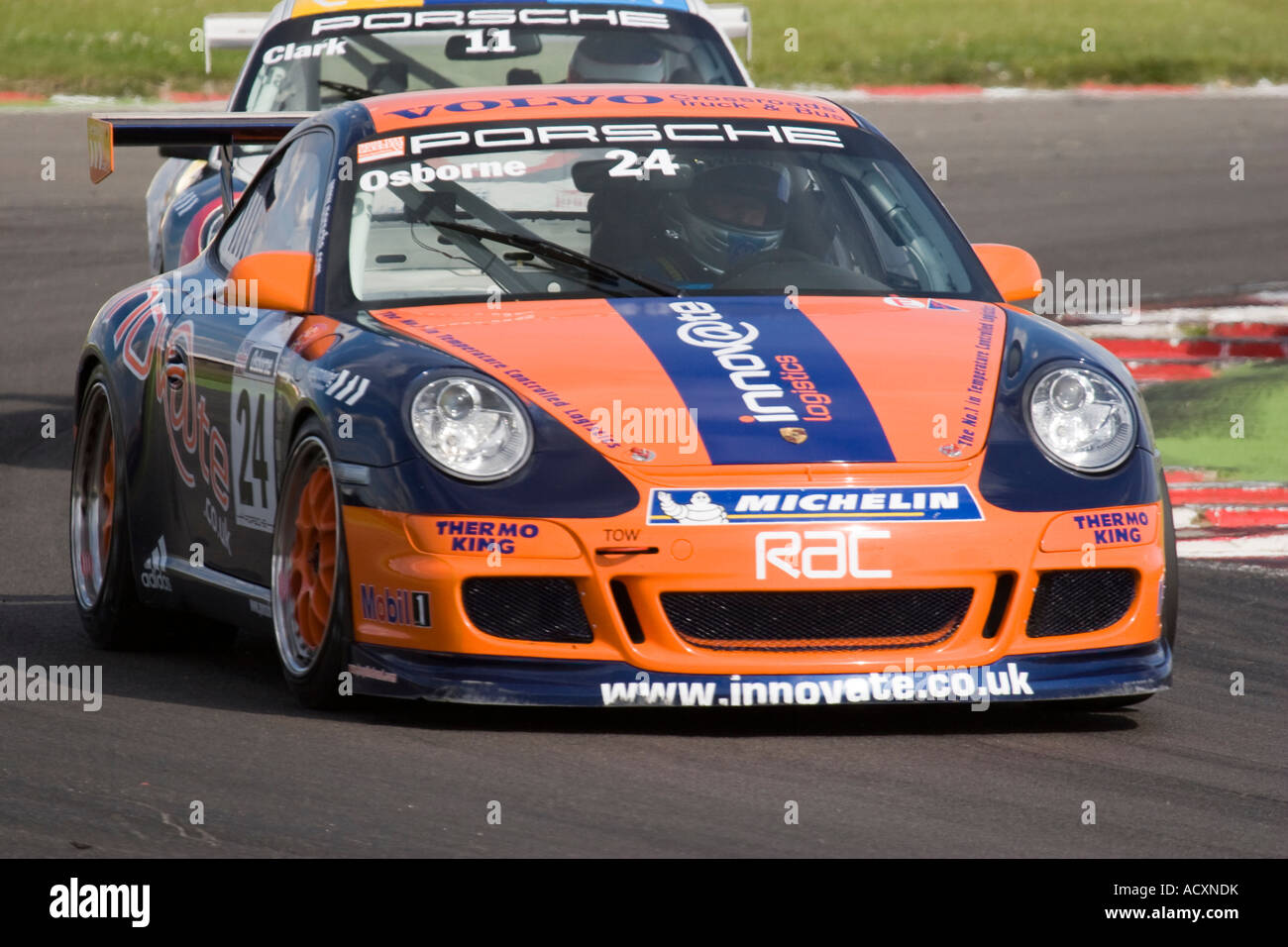 Porsche Carrera Cup GB 2007 Stock Photo - Alamy